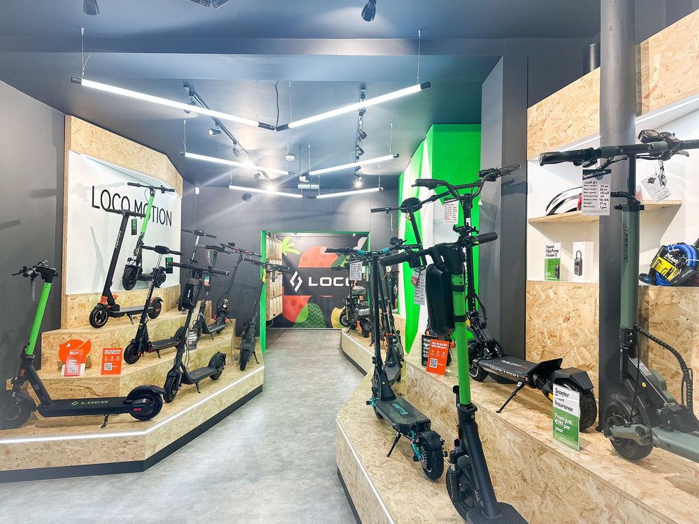 Check Out Our New Electric Scooter Store In Portobello